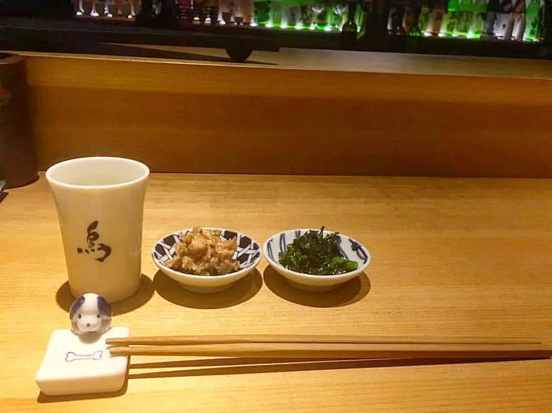 Japanese Appetizers - What is Otoshi?